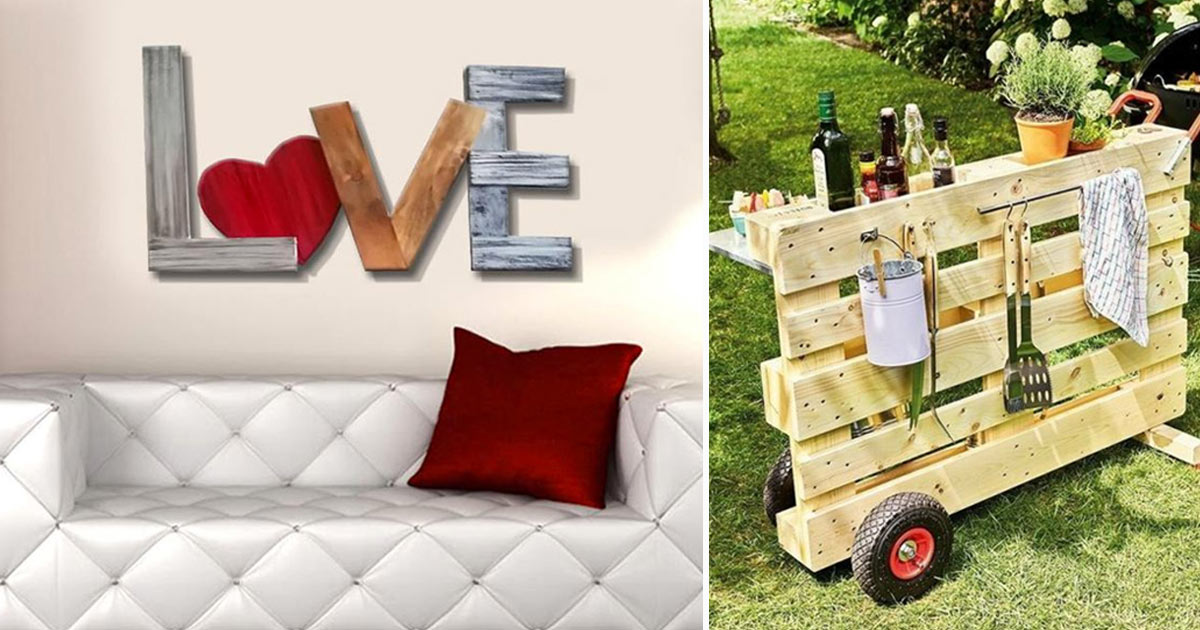 Idee riciclo pallet in modo semplice e creativo: 12 ispirazioni per la casa