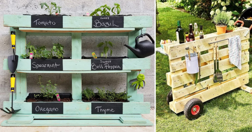 Idee riciclo pallet in modo semplice e creativo: 12 ispirazioni per la casa